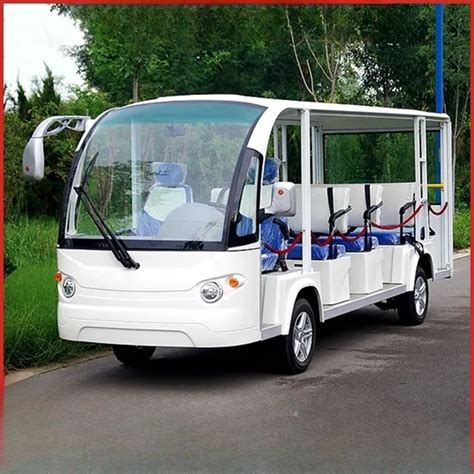 Shuttle Bus High Performance New Model 8 Seats Battery Powered Mini Electric Shuttle Bus 8 Seat