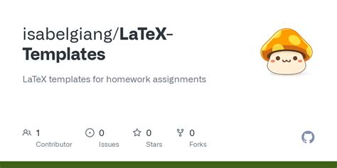 GitHub Isabelgiang LaTeX Templates LaTeX Templates For Homework Assignments