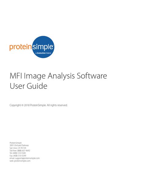 Mfi Image Analysis User Guide Final Pdf Window Computing Menu Computing