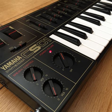 Matrixsynth Yamaha Cs01 Synthesizer With Original Gig Bag And Shoulder Strap