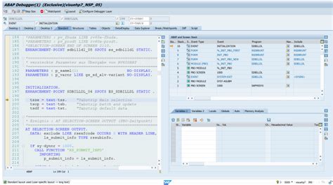 Exploring Abap Debugger 2 Abap Debugging Basics Discovering Abap