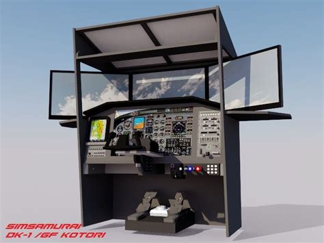 Diy Flight Simulator Cockpit Blueprint Plans And Panels Flight