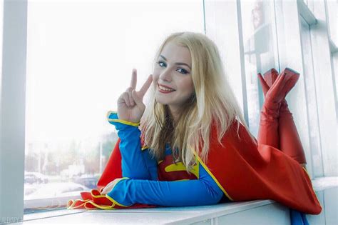 Xplosion Of Awesome Supergirl By Irina Pirozhnikova