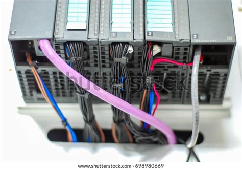 Wiring Programmable Logic Control Plc System Stock Photo Shutterstock