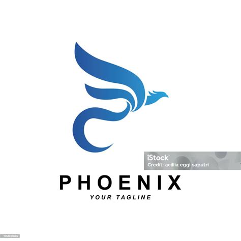피닉스 로고 아이콘 벡터 일러스트 레이 션 템플릿 디자인 브랜드 회사 개념에 대한 스톡 벡터 아트 및 기타 이미지 개념 기 기업 비즈니스 Istock