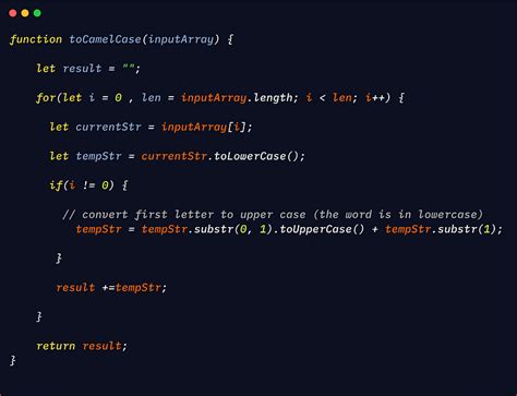 Converting A String To Camelcase In Javascript Js Jeep 🚙