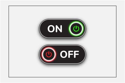 Power On Off Button Icon Graphic By Dexignbuzz · Creative Fabrica