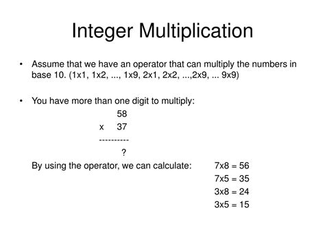 Ppt Integer And Fixed Point Addition And Multiplication Powerpoint Presentation Id3253127