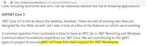 C What Replaces Wcf In Net Core Stack Overflow