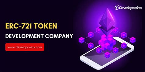 erc721 token development company developcoins