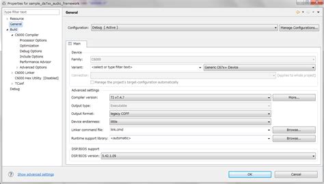 Ccsv6 Debug Perspective A Menu Of Tools Rtos Analyzer Rtalegacy