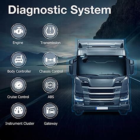 Kzyee Kc601 Heavy Duty Scan Tool Diesel Truck Diagnostic Scanner Transmission Dpf Code Reader