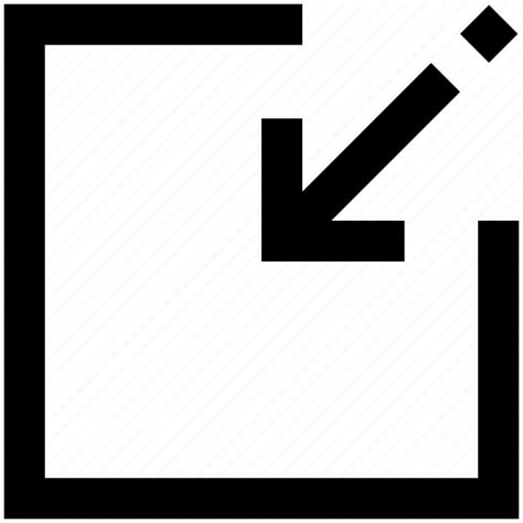 Exit Fullscreen Minimize Receive Resize Screen Small Icon