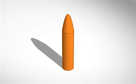 3d Design Good Nerf Dart Tinkercad