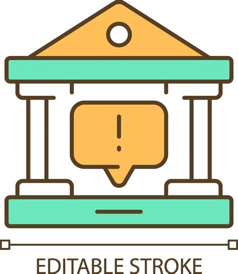 Editable Update Address Icon Representing Moving Service Isolated Vector Multicolor Thin Line