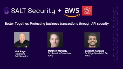 Salt Security On Linkedin Salt Security Stopping Api Attacks With Salt Security And Aws Waf