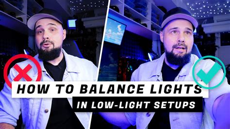 Advanced Lighting Tutorial Balancing Lights In Low Light