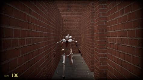Scp 096 Chasing Me In Maze Nextbots Gmod Youtube