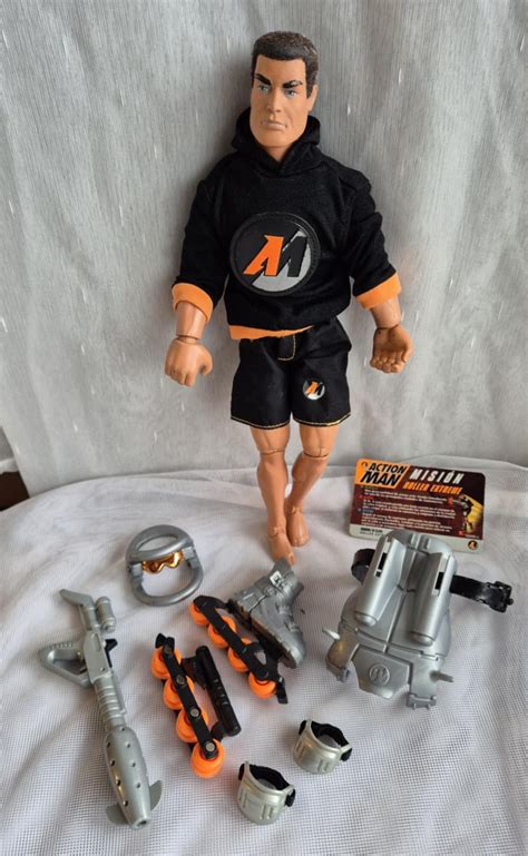 Action Man “roller Extreme” Hasbro 1994 Original Vintage Finn Torget