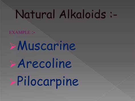 Cholinergic Drugs Pptx