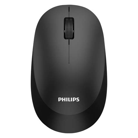 Mouse Sem Fio Philips Spk7307bl Preto Micro Office Informática