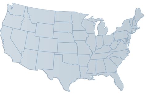United States Map Png 1