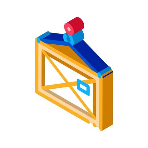 Wooden Container Isometric Icon Vector Illustration Vector Art At Vecteezy