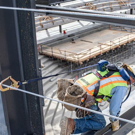 8 Ft X™ Edgecore™ Class 2 Leading Edge Personal Srl Single Leg With Steel Mini Rebar Hook