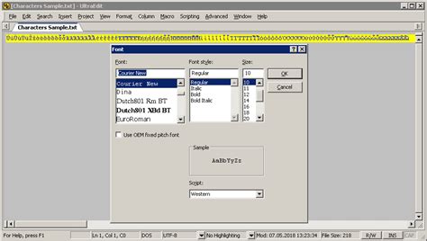 Why Are Characters In A Unicode File Displayed With A Rectangle Or A Question Mark UltraEdit