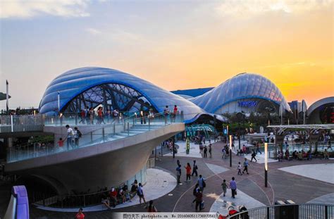 上海迪士尼图片 名胜古迹 自然风景 图行天下素材网