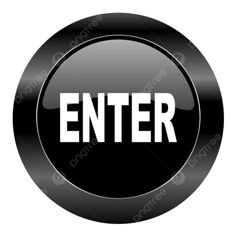 Ingrese El ícono En Png Dibujos Miembro Presionar El Botón Contacto