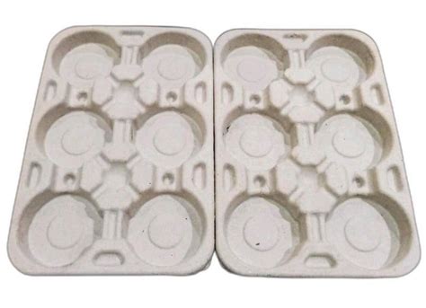 Moulded Pulp Cup Tray At Rs 10 Piece Molded Pulp Tray In Nalagarh