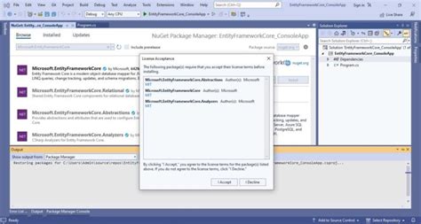 Install Nuget Packages Octopuscodes