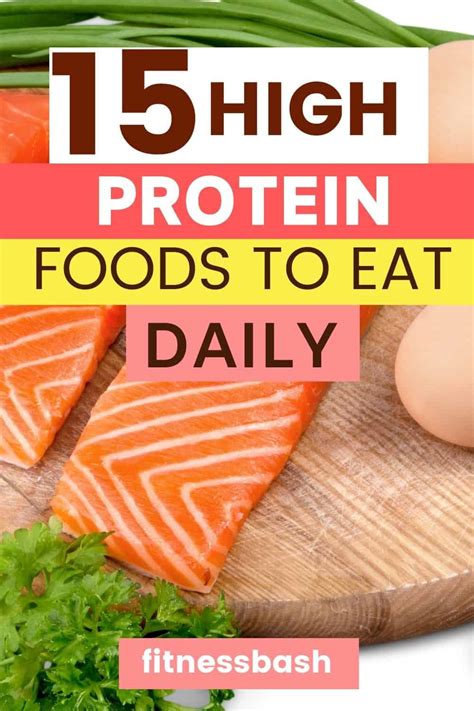 15 High Protein Foods To Stay Fit All Day Fitness Bash