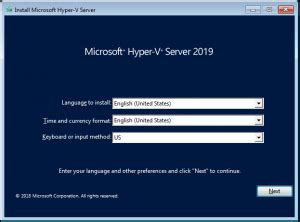 How To Install Hyper V 2019 Server Core