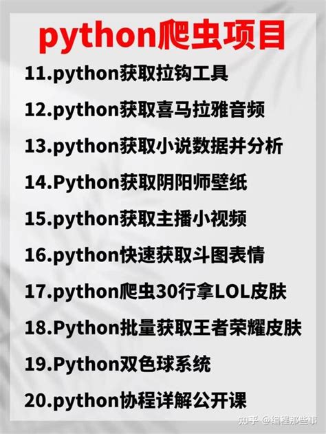 🔥超实用|python爬虫32个开源项目代码【附源码 知乎 🔥超实用|python爬虫32个开源项目代码【附源码 知乎