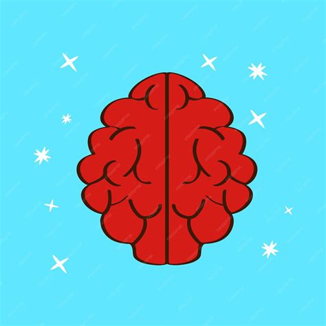 Premium Vector Brain Illustration Vector