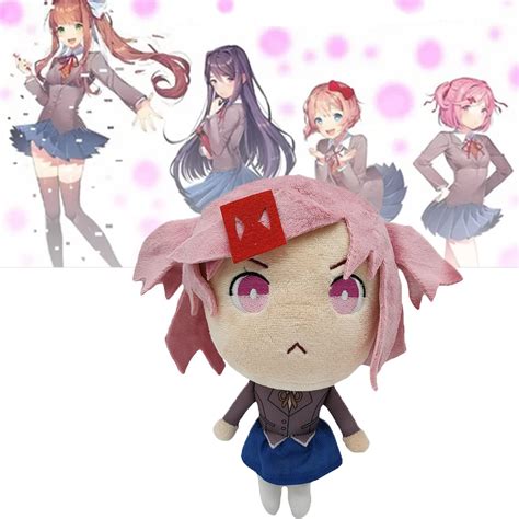Doki Doki Literature Club Plush Cute Ddlc Sayori Yuri Natsuki