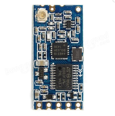 433mhz Hc 12 Si4463 Wireless Serial Port Module 1000m Replace Bluetooth