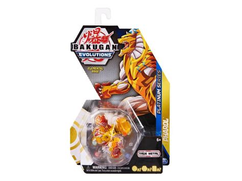 Toys Bakugan Evolutions Neo Pharol Platinum Series Elemental Rare Nové