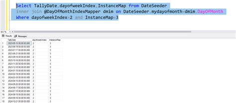 t sql sql nth day of nth week of a month stack overflow
