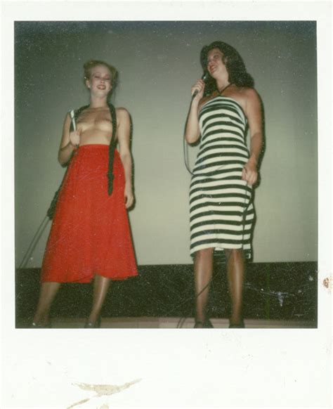 Lesllie Bovee And Serena At The Melody Burlesk The Polaroids The