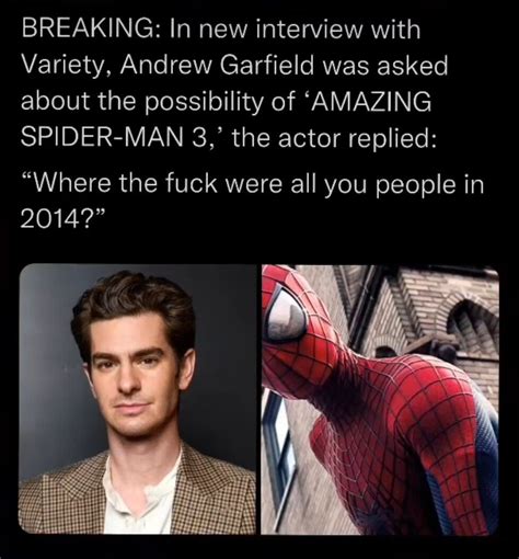 어메이징 스파이더맨 3 제작 가능성에 앤드류 가필드 발언 자유게시판 라이브스코어 라이브맨 실시간 라이브스코어 토토사이트 추천 꽁머니 먹튀검증 커뮤니티 안전놀이터