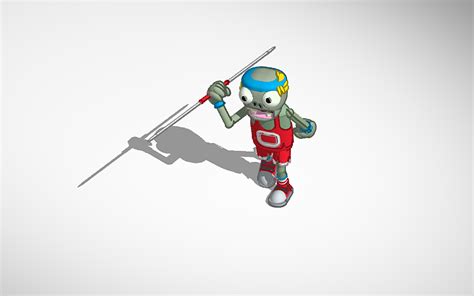 3d Design Pole Vaulting Zombie Tinkercad