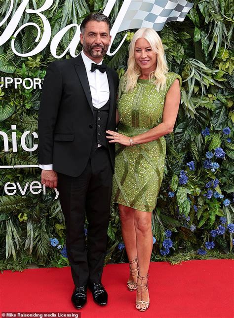 Denise Van Outen Cosies Up To Dapper Boyfriend Jimmy Barba At The Grand