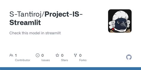 Github S Tantiroj Project Is Streamlit Check This Model In Streamlit