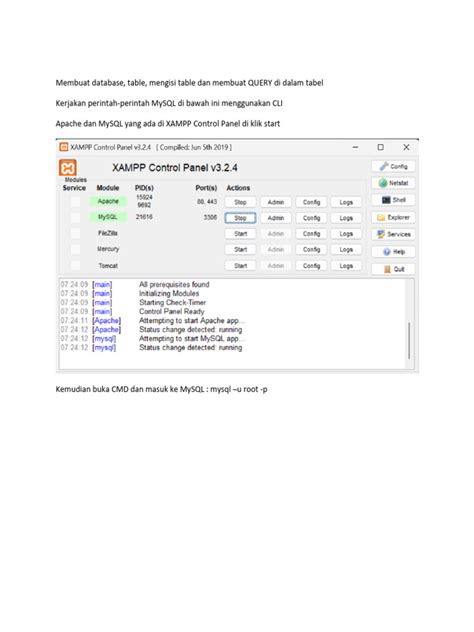 Membuat Database Siswa Fix Pdf