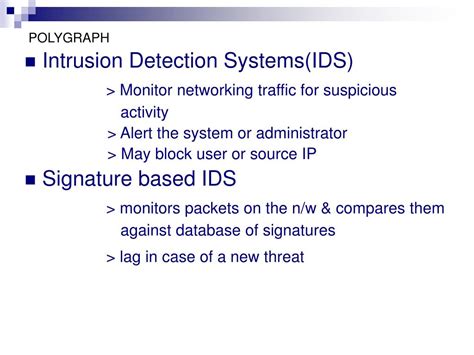 Ppt Polygraph Automatically Generating Signatures For Polymorphic