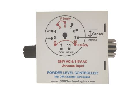 Powder Level Controller 8 Pin 11 Pin Cbr Advanced Technologies
