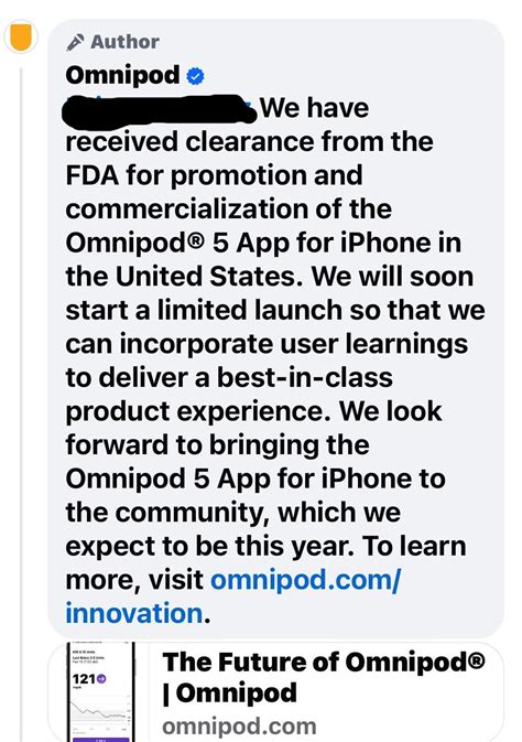 Oh Omnipod 5 App For Iphone Coming Rdiabetest1